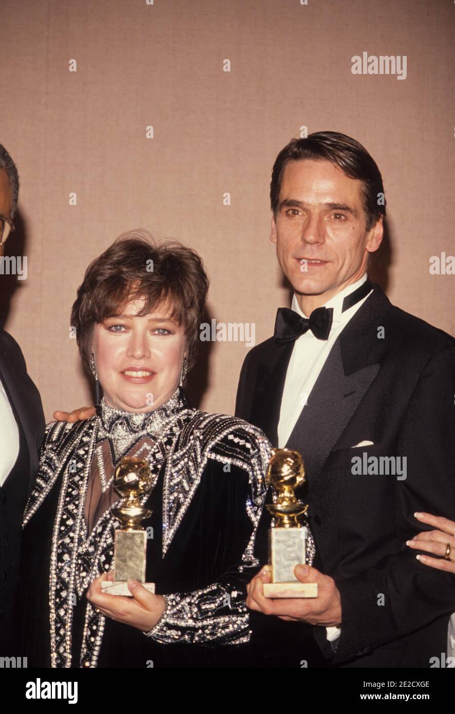 JEREMY IRONS with Kathy Bates 1991Credit: Ralph Dominguez/MediaPunch ...