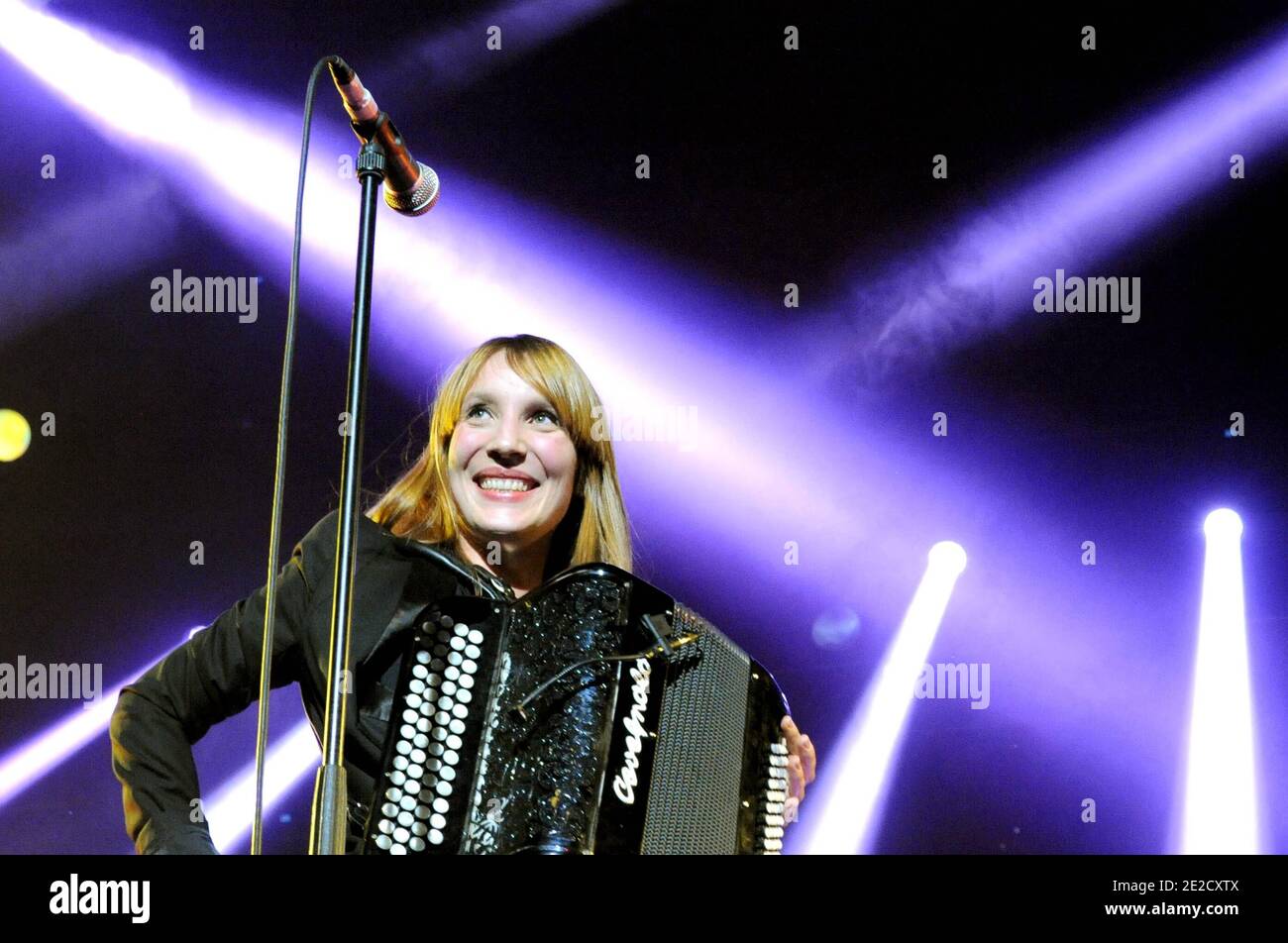 Zaza Fournier plays at Olympia Concert Hall, in Paris, France, on ...