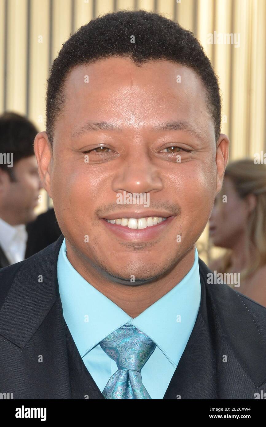 Terrence Howard arriving for The Alfred Mann Foundation's Annual Black ...