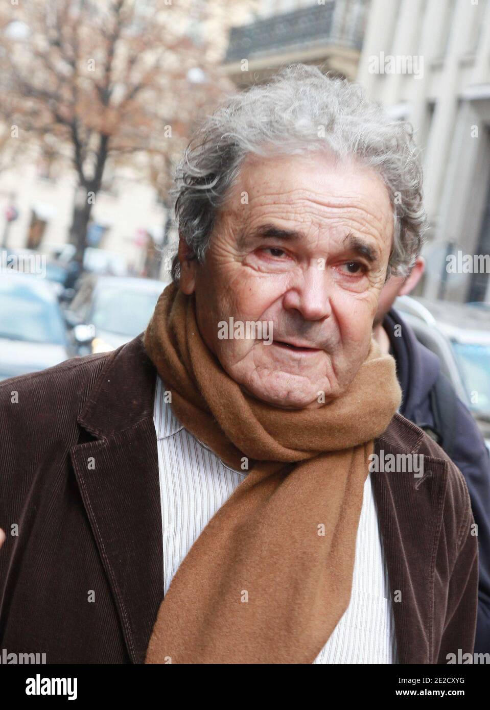 Pierre Perret attending a Radio taping in Paris, France on October 17 ...