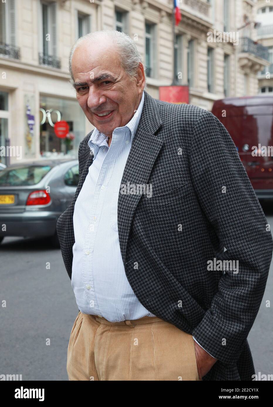 Pierre Benichou attending a Radio taping in Paris, France on October 17 ...