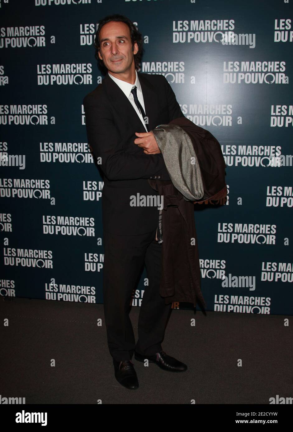 Alexandre Desplat attending the premiere of 'The Ides of March' held at ...
