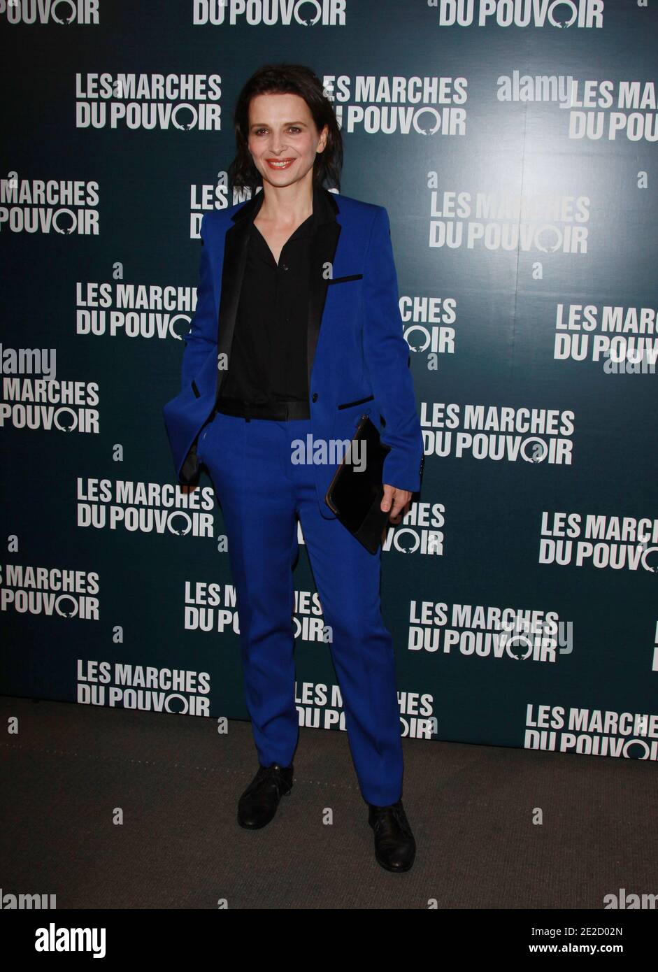 Juliette Binoche attending the premiere of 'The Ides of March' held at ...