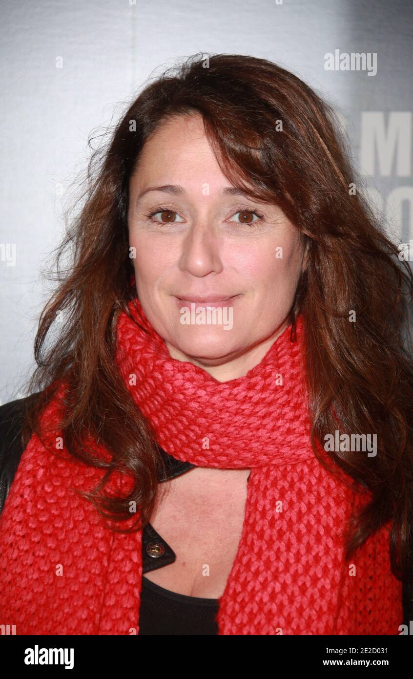 Daniela Lumbroso attending the French premiere of 'The Ides of March ...