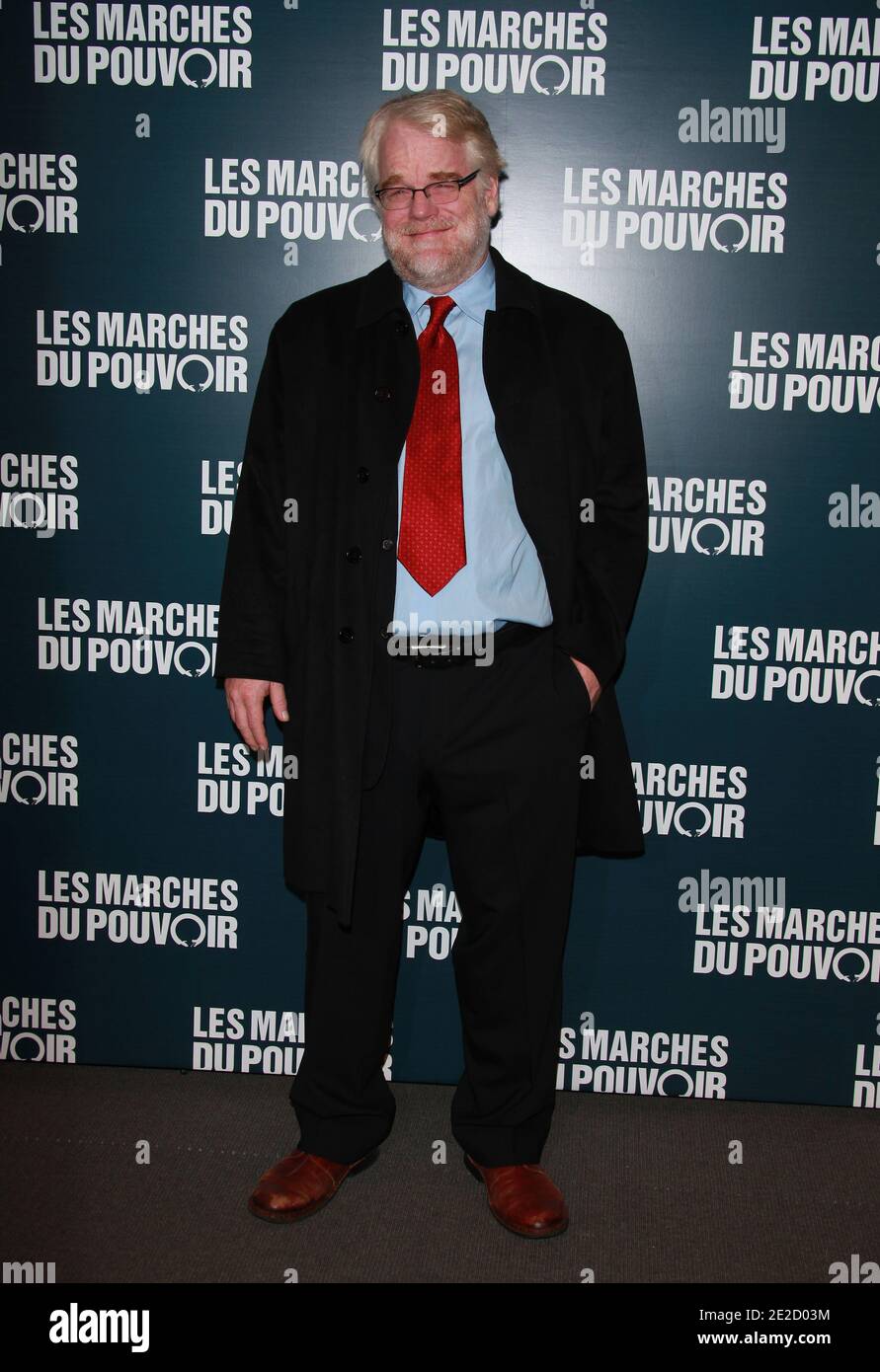 Philip Seymour Hoffman attending the premiere of 'The Ides of March ...