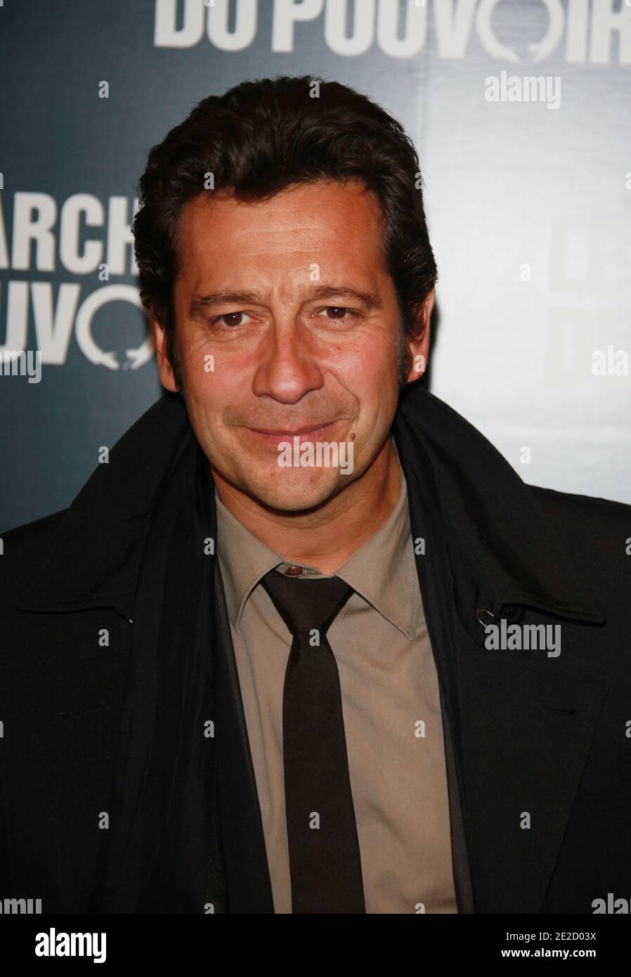 Laurent Gerra attending the French premiere of 'The Ides of March' held ...