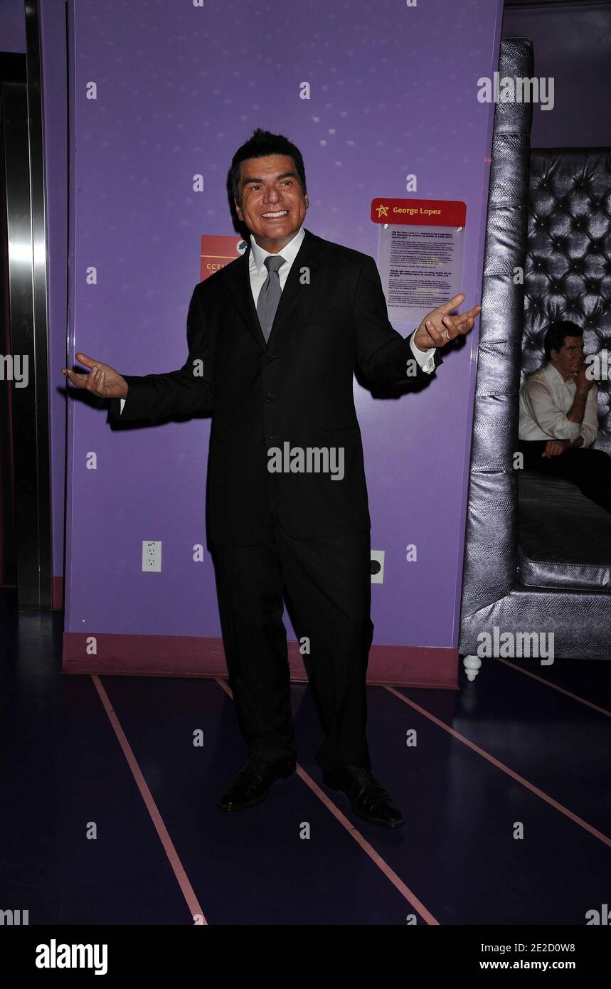 George Lopez wax figure on display at Madame Tussauds Hollywood in ...