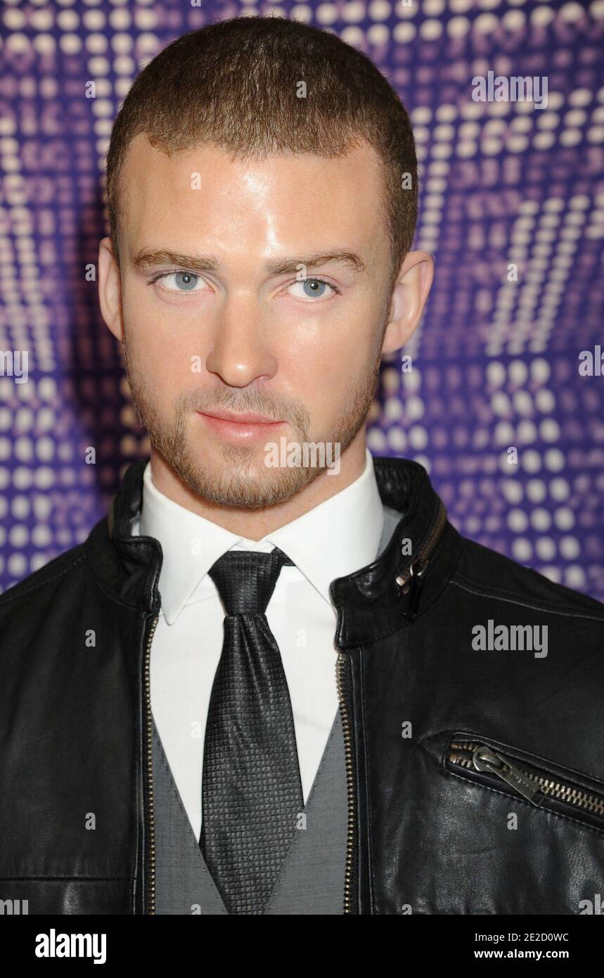 Justin Timberlake wax figure on display at Madame Tussauds Hollywood in ...