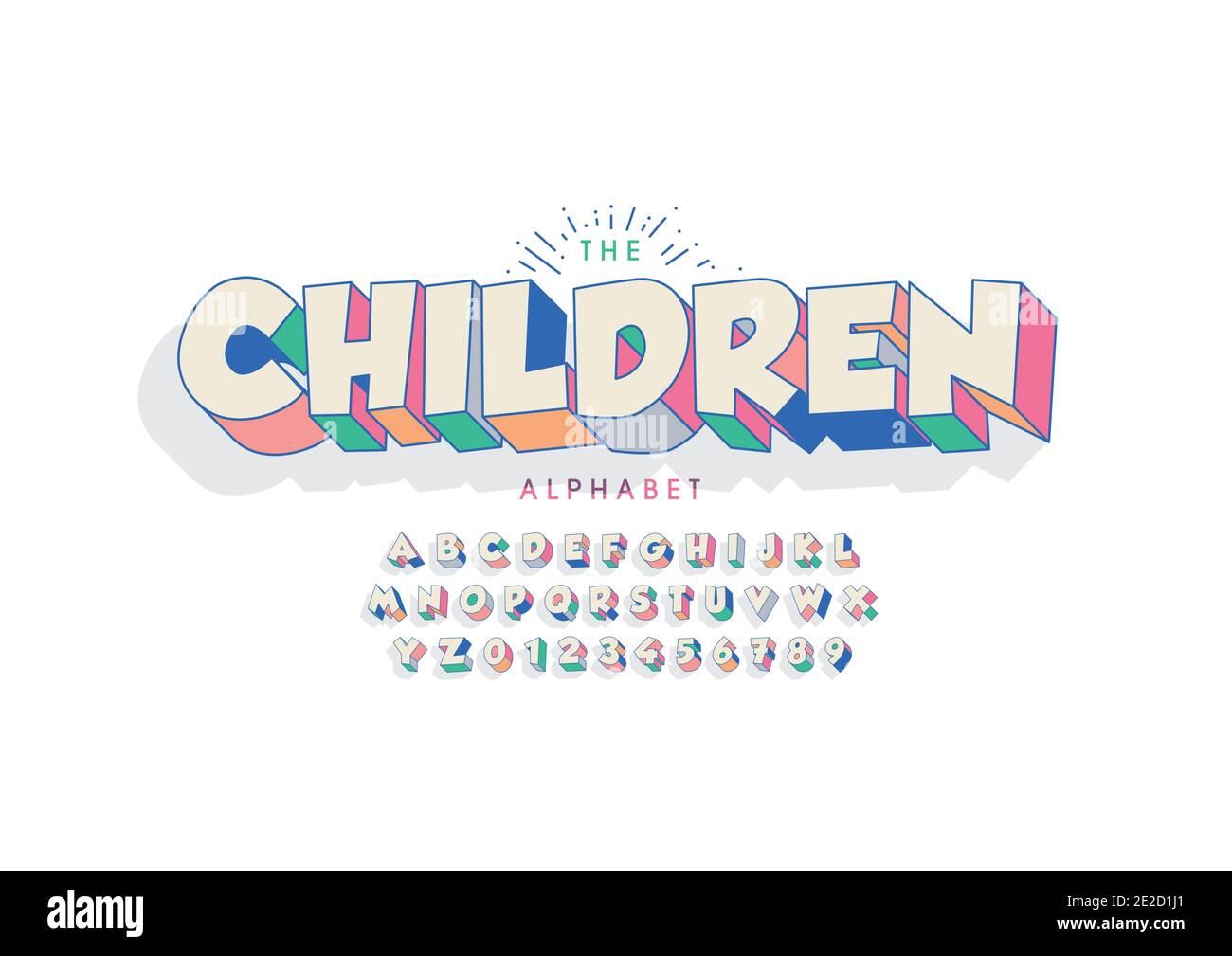 English sign language alphabet Stock Vector Images - Alamy