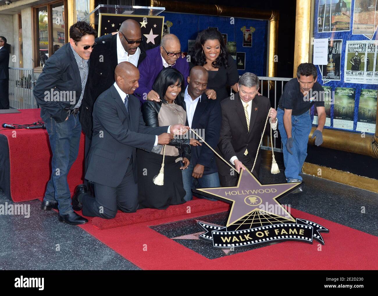 Yvette Nicole Brown, Dave Koz, CeCe Winans, Marvin Winans, BeBe Winans ...