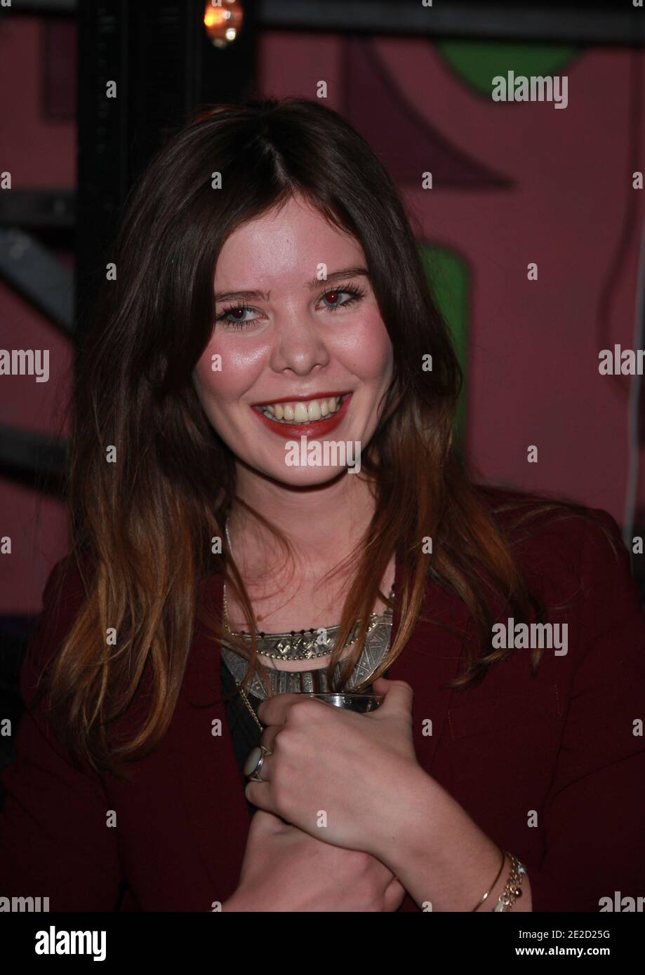 Lou Lesage attending the 'Escada' party in Paris, France on October 20 ...