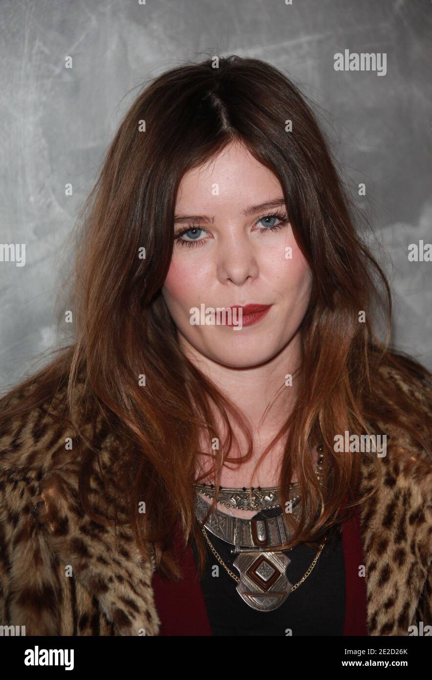 Lou Lesage attending the 'Escada' party in Paris, France on October 20 ...