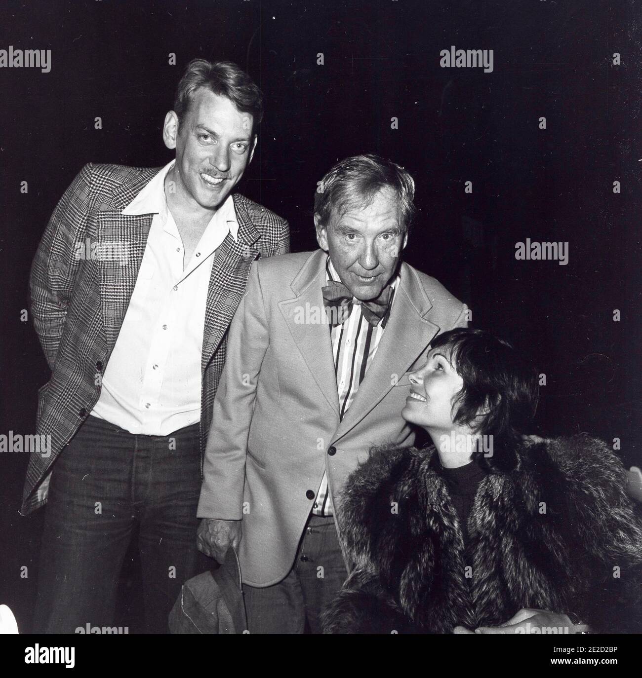 DONALD SUTHERLAND Burgess Meredith Francine RacetteCredit: Ralph Dominguez/MediaPunch Stock ...