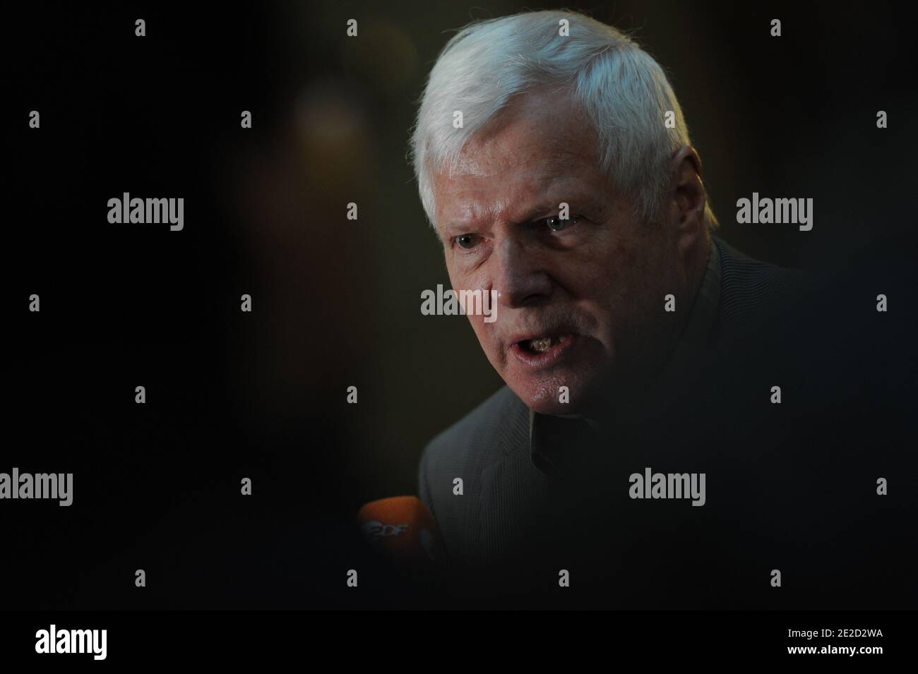 Frenchman Andre Bamberski pictured at the Palais de Justice for German ...