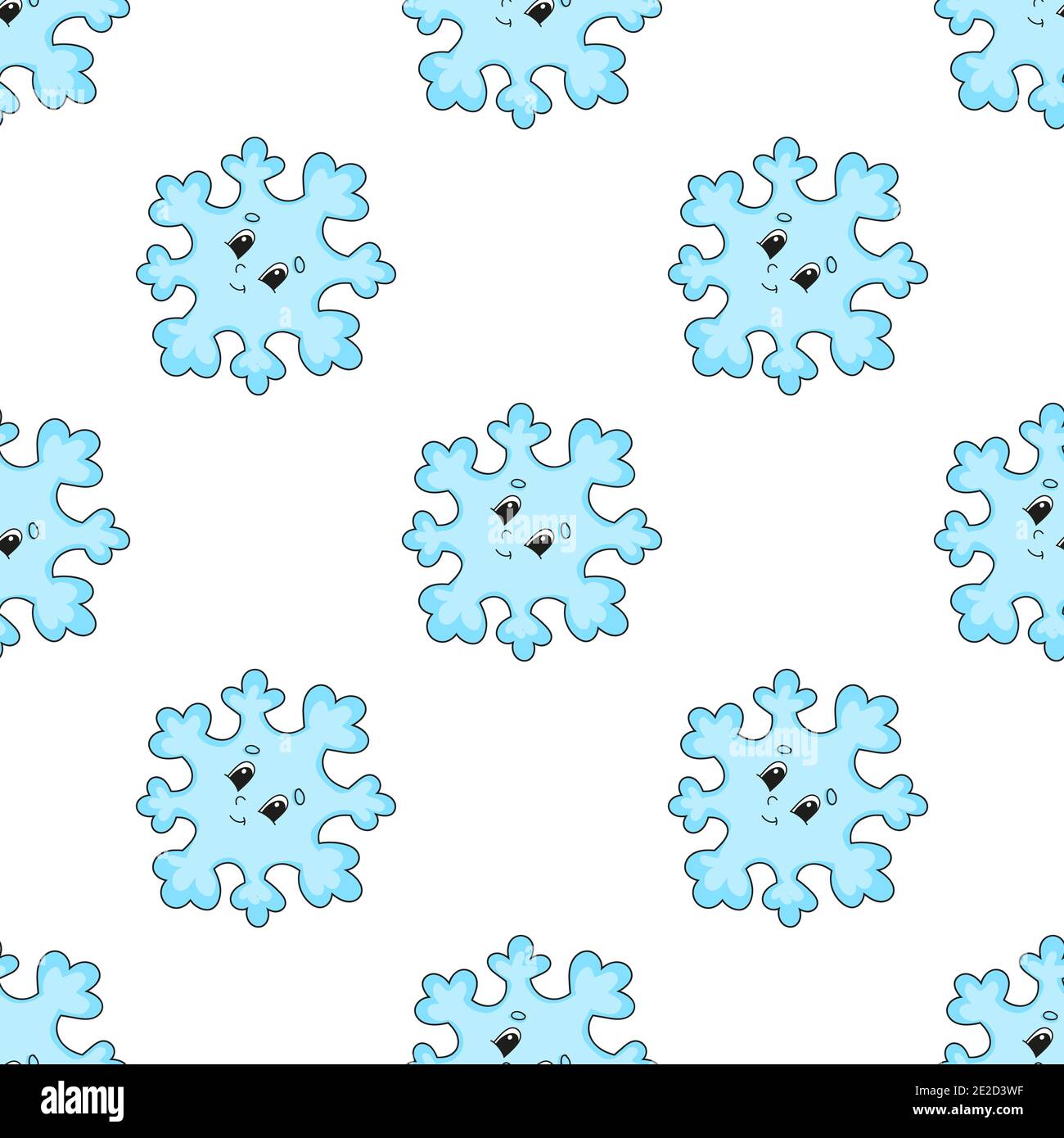 Colored seamless pattern. Cartoon style. Hand drawn. Vector ...