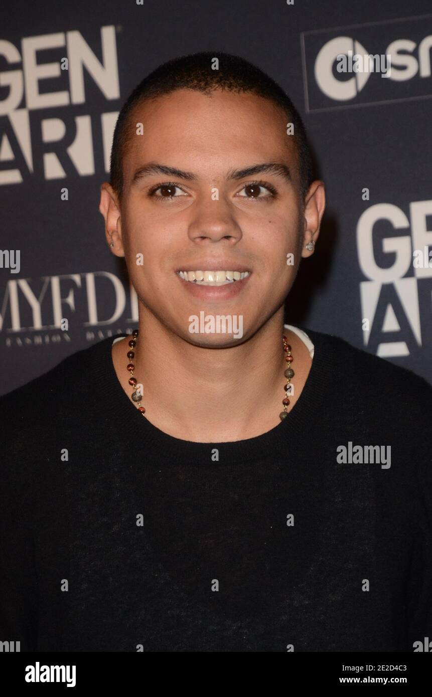 Evan Ross arriving for Gen Art's Fresh Faces in Fashion held at Decades ...