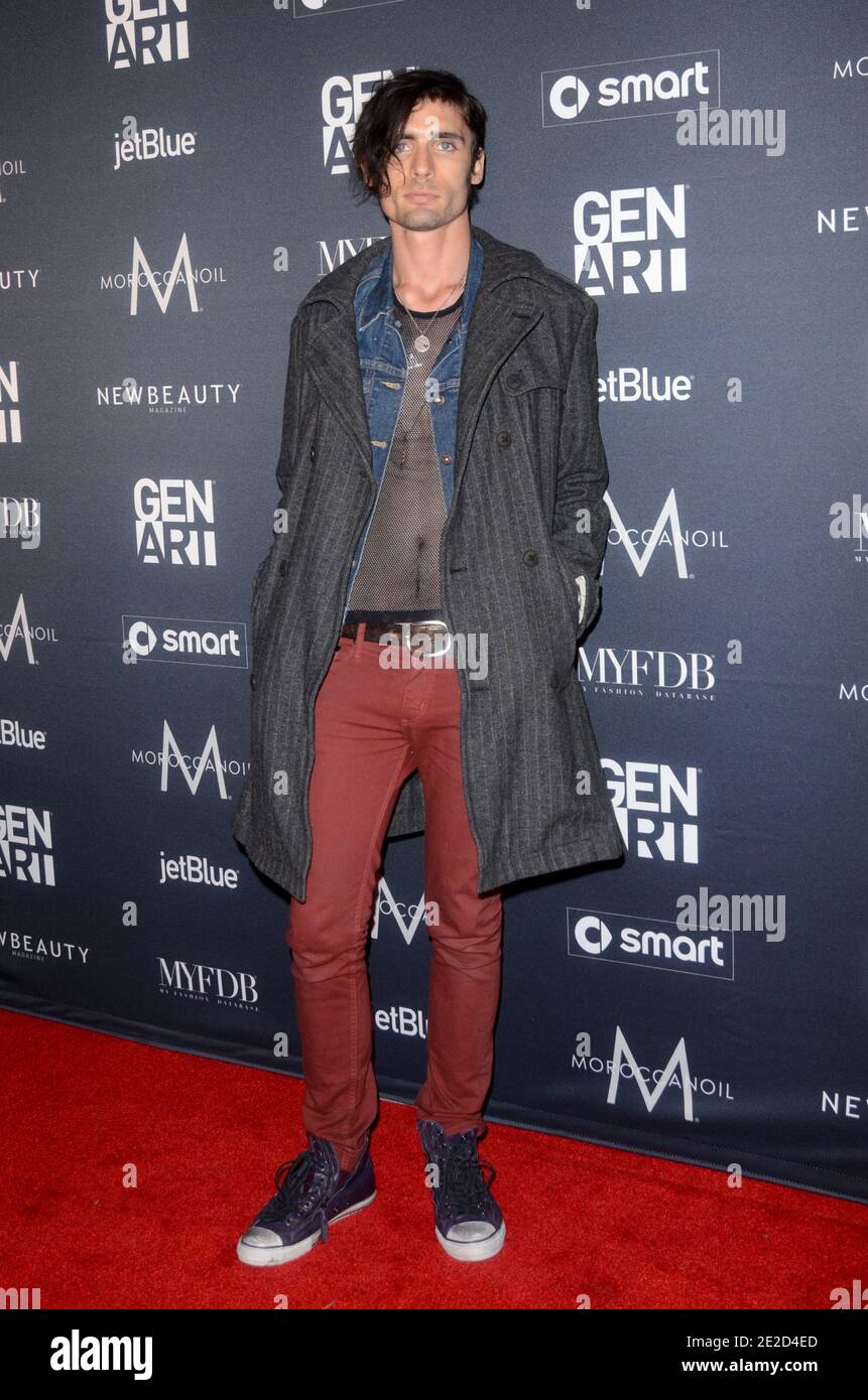 Tyson Ritter arriving for Gen Art's Fresh Faces in Fashion held at ...