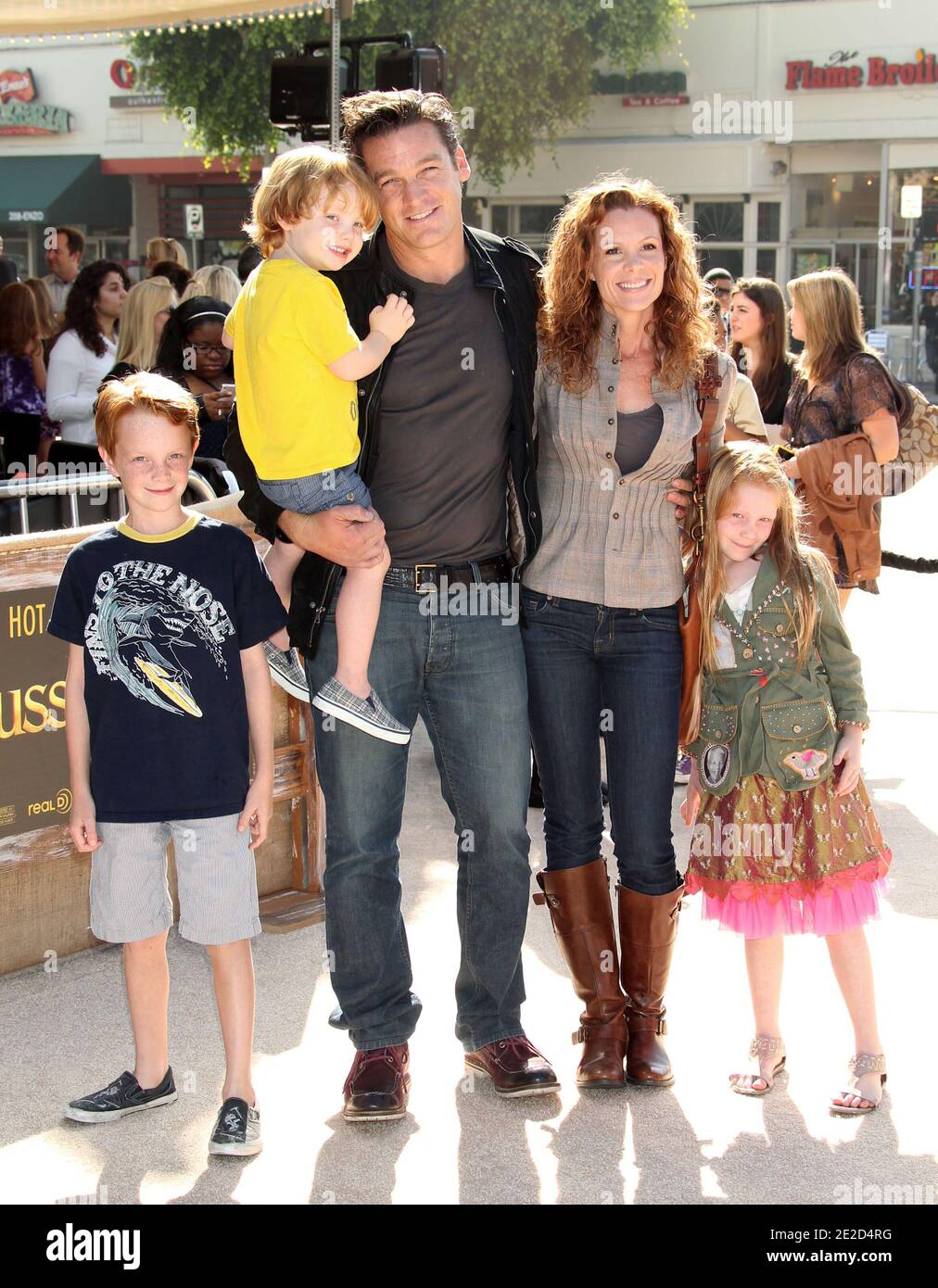 Robyn Lively at the LA premiere for animated movie 'Puss In Boots' at ...