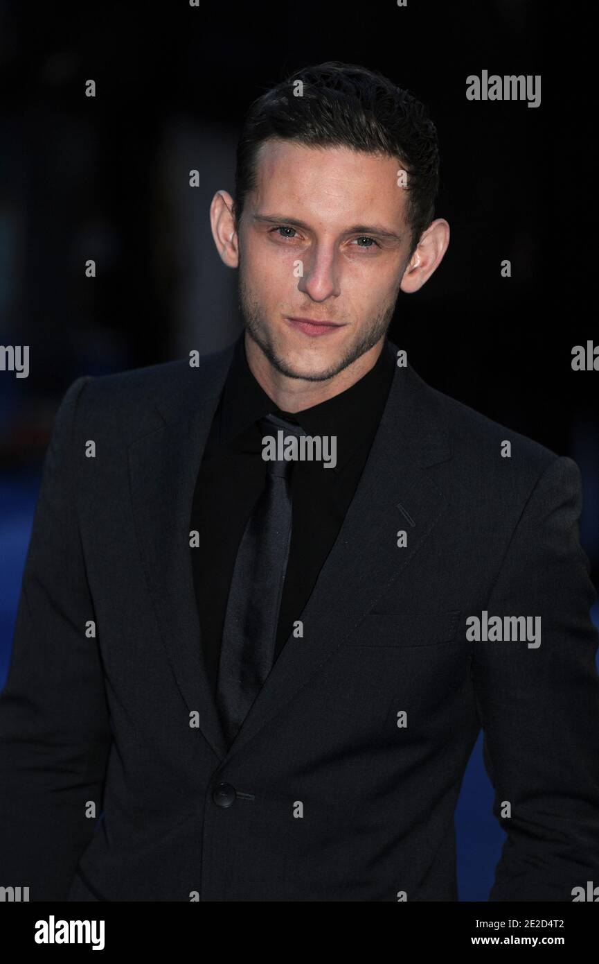 Jamie Bell attends the UK Premiere of 'Tintin' at the Empire, in London ...