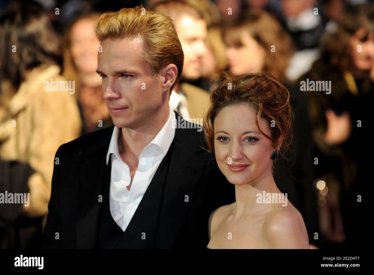 James D'Arcy and Andrea Riseborough attend the 'W.E.' screening for the ...