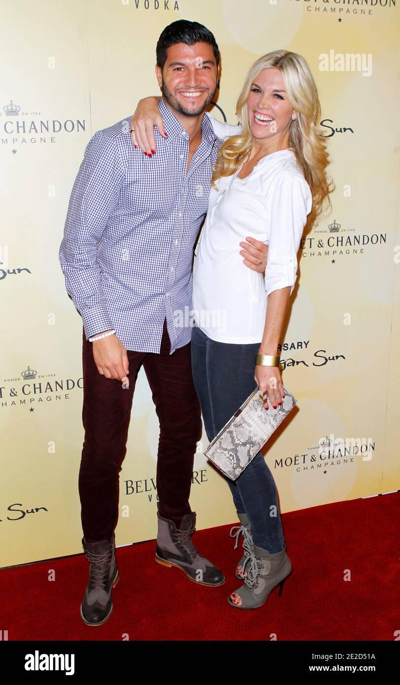 Brian Mazza and Tinsley Mortimer attend the after-party for the ...