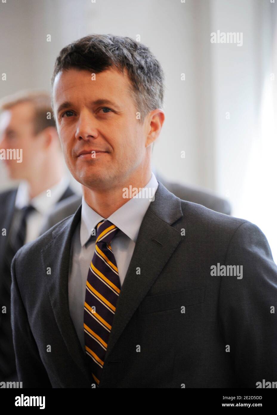 Crown Princess Mary and Crown Prince Frederik of Denmark attend a ...
