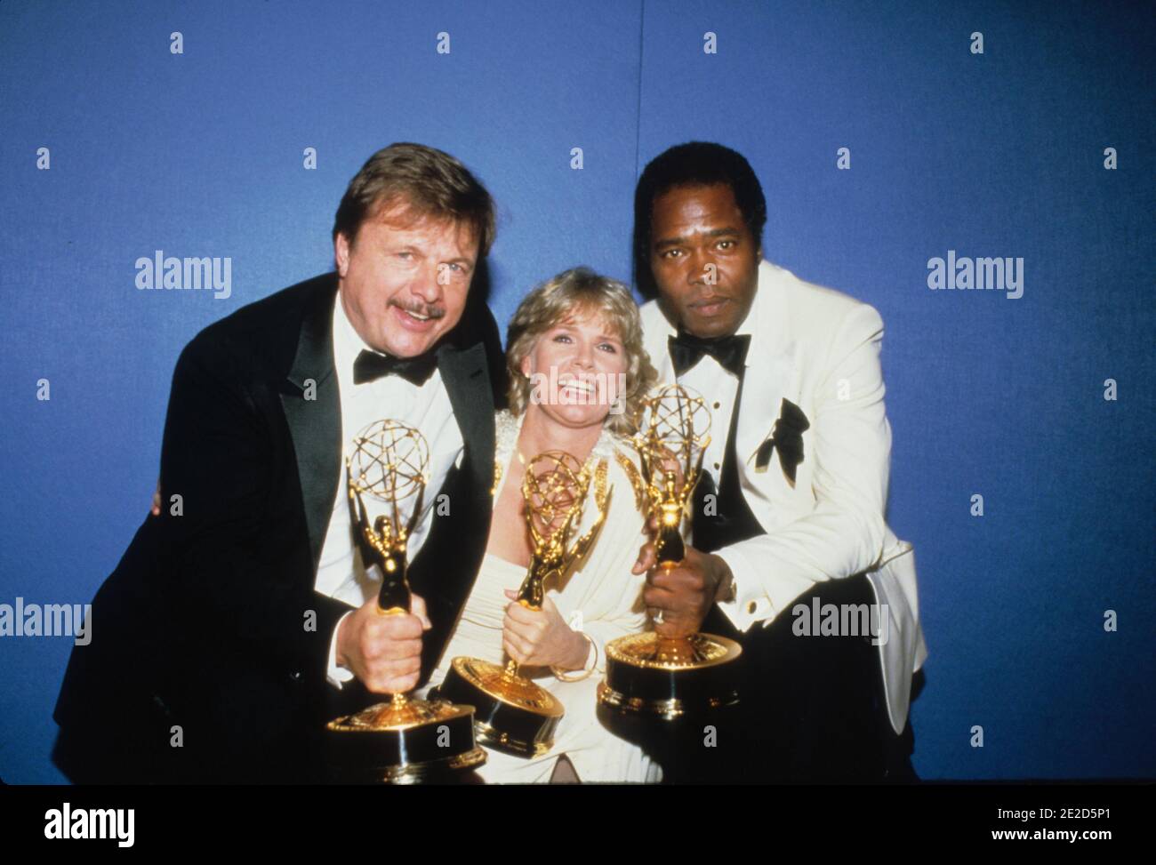 JOHN KARLEN with Sharon Gless and Georg Stanford Brown 1986f3283 Credit ...