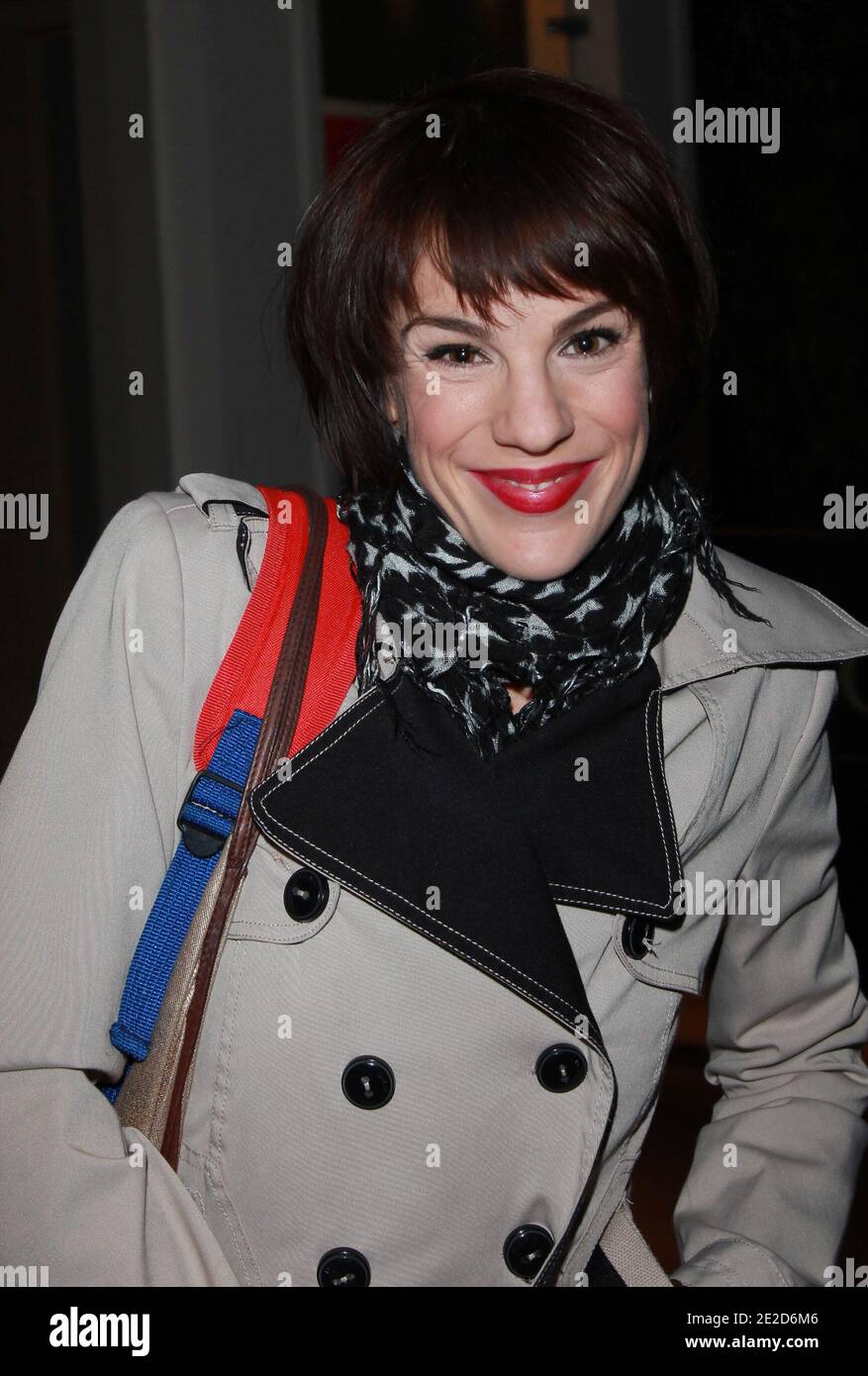 Claire Perot arriving to the taping of French TV Show in Paris, France ...