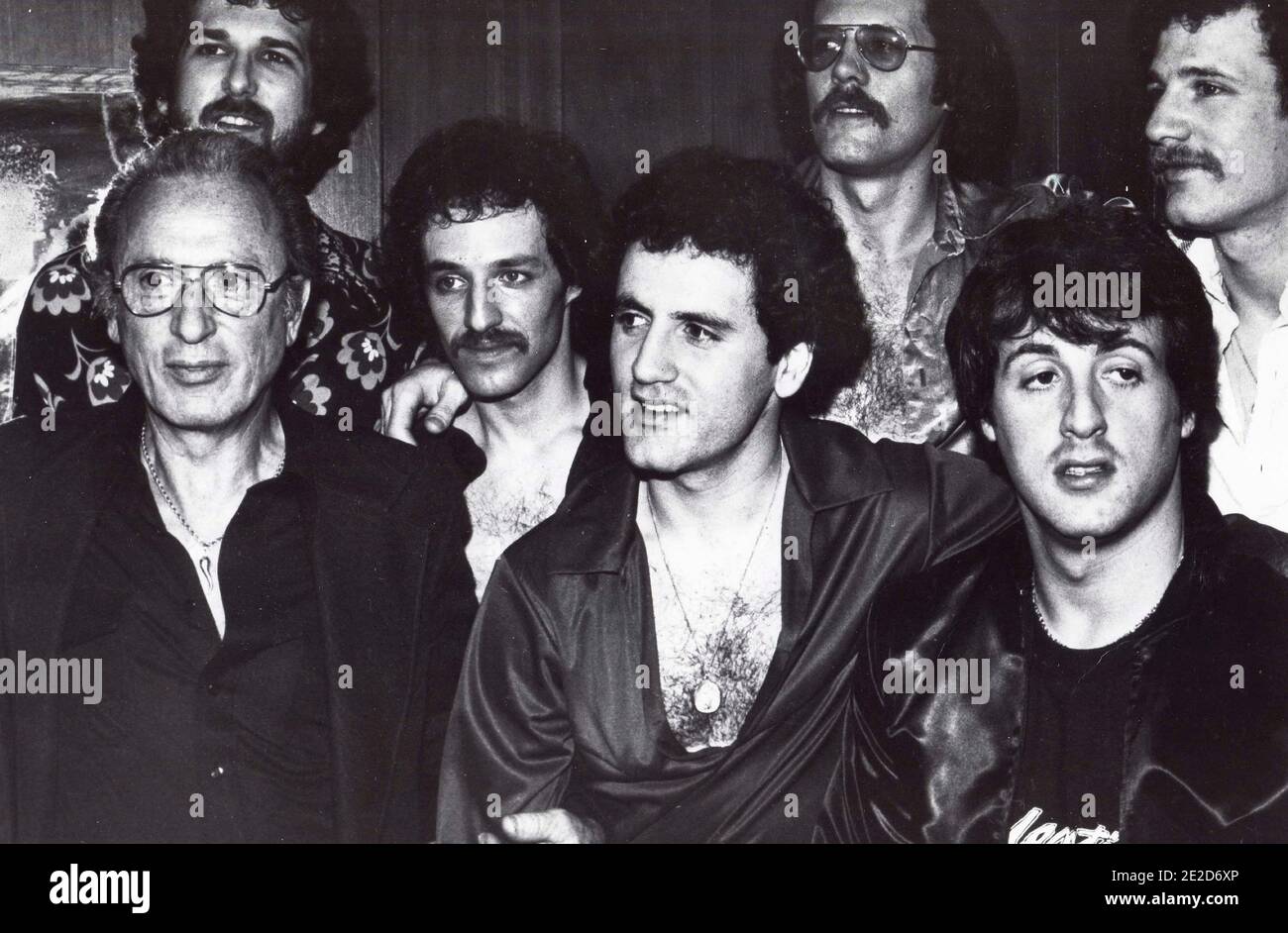 SYLVESTER STALLONE with Frank Stallone Sr. , Frank Stallone Jr.Credit ...