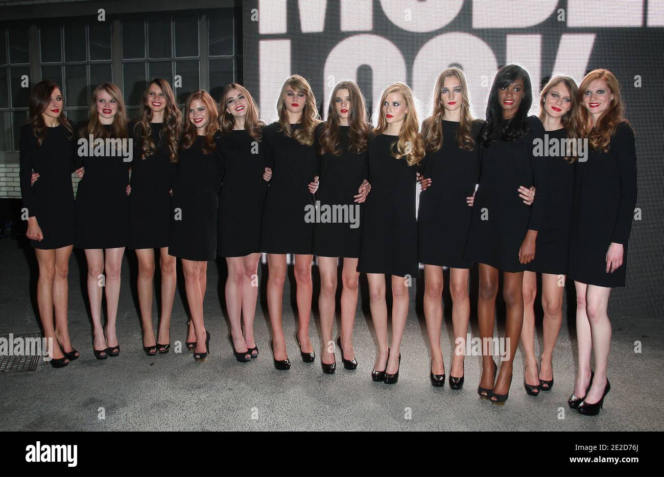 2011 elite models look hi-res stock photography and images - Alamy