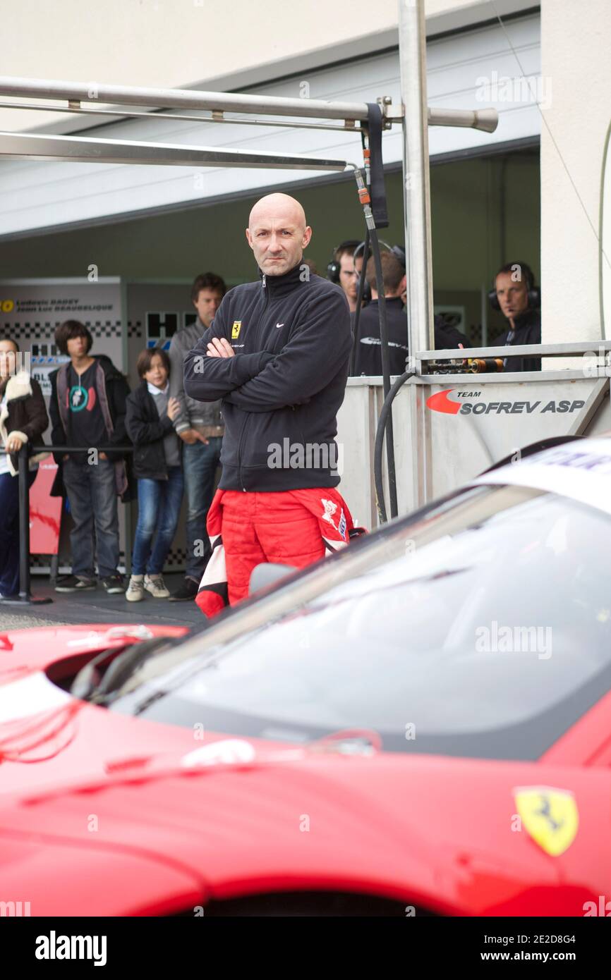 France's former national goalie Fabien Barthez participates in a GT ...