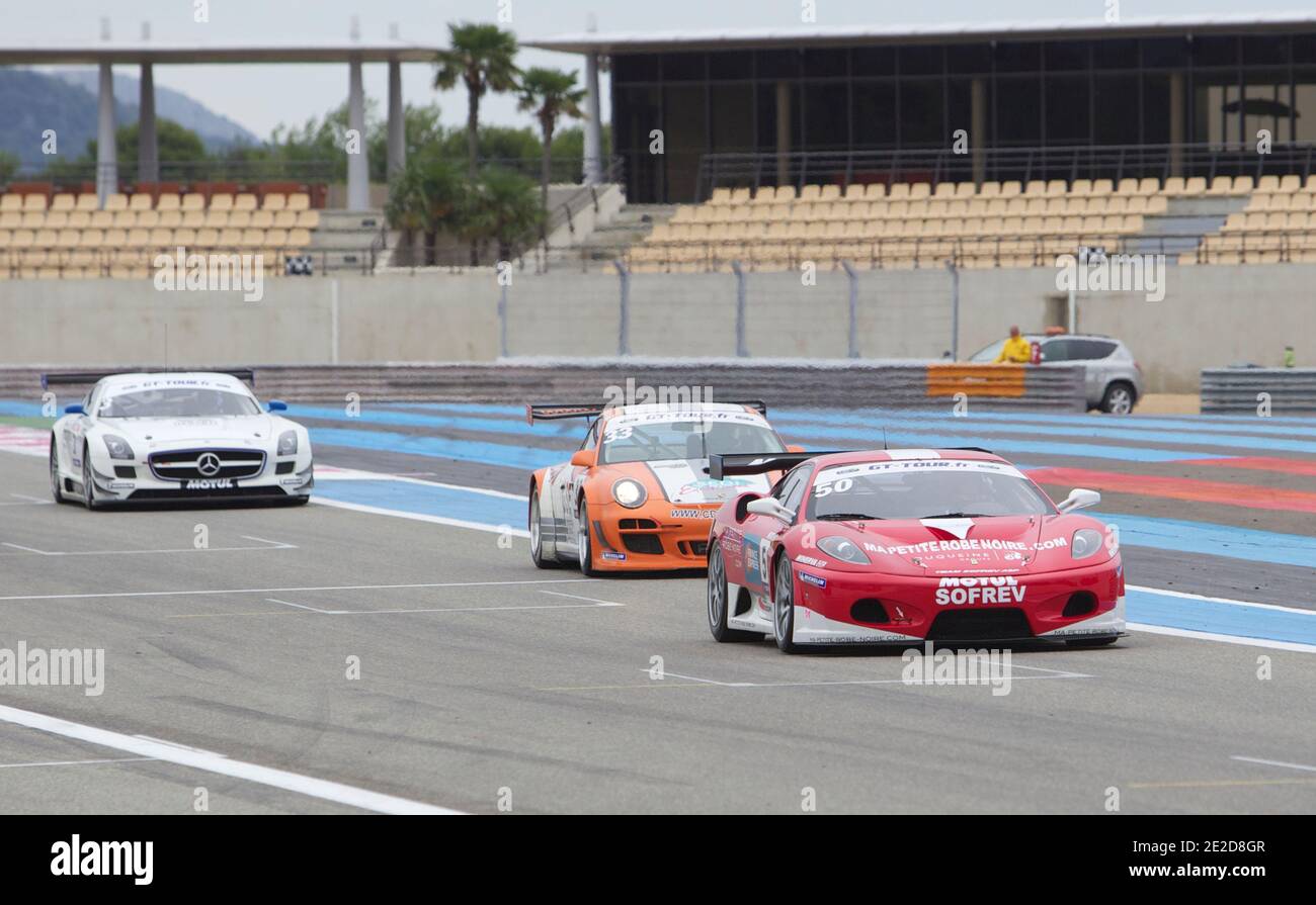 France's former national goalie Fabien Barthez participates in a GT ...