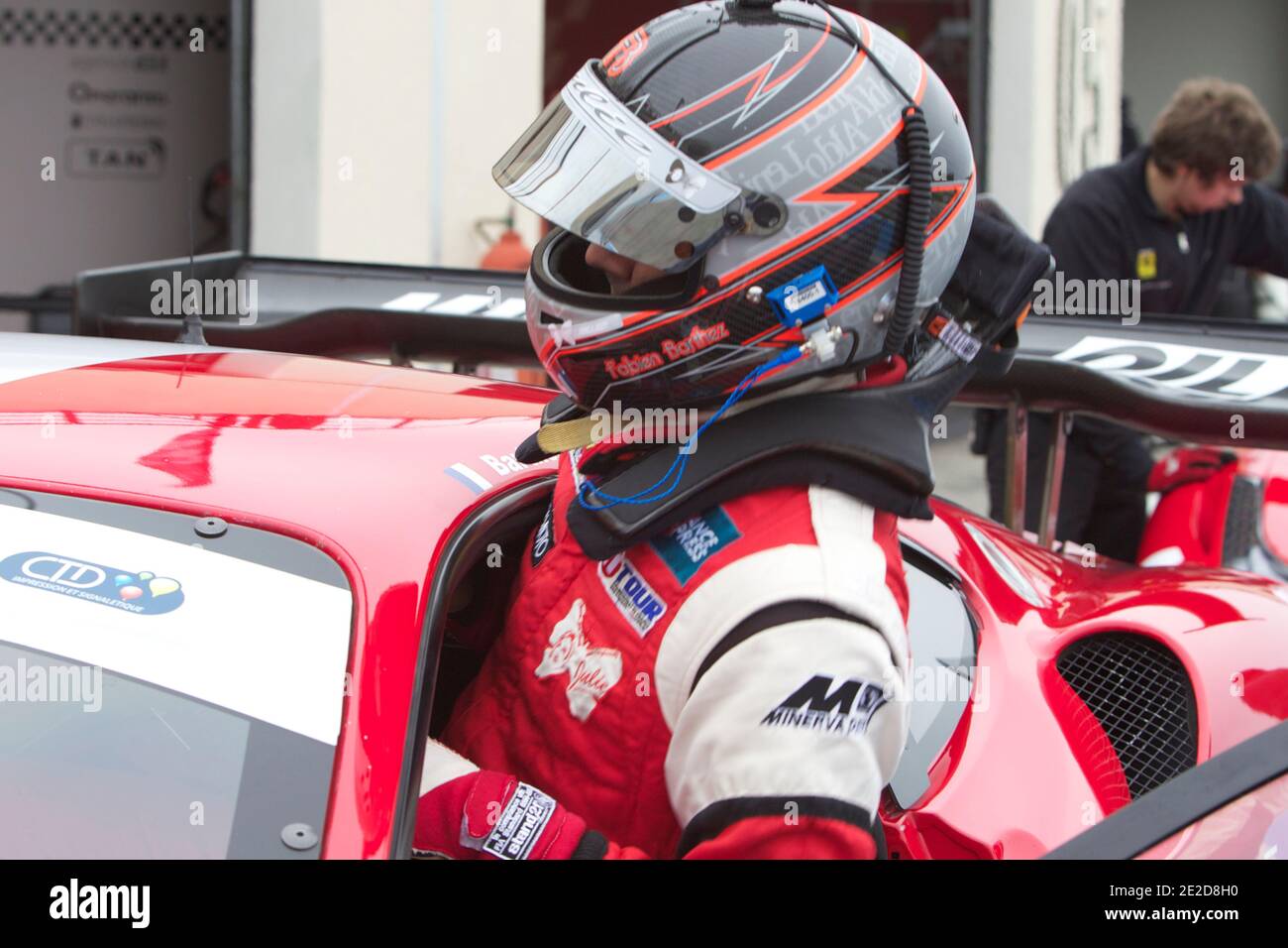 France's former national goalie Fabien Barthez participates in a GT ...