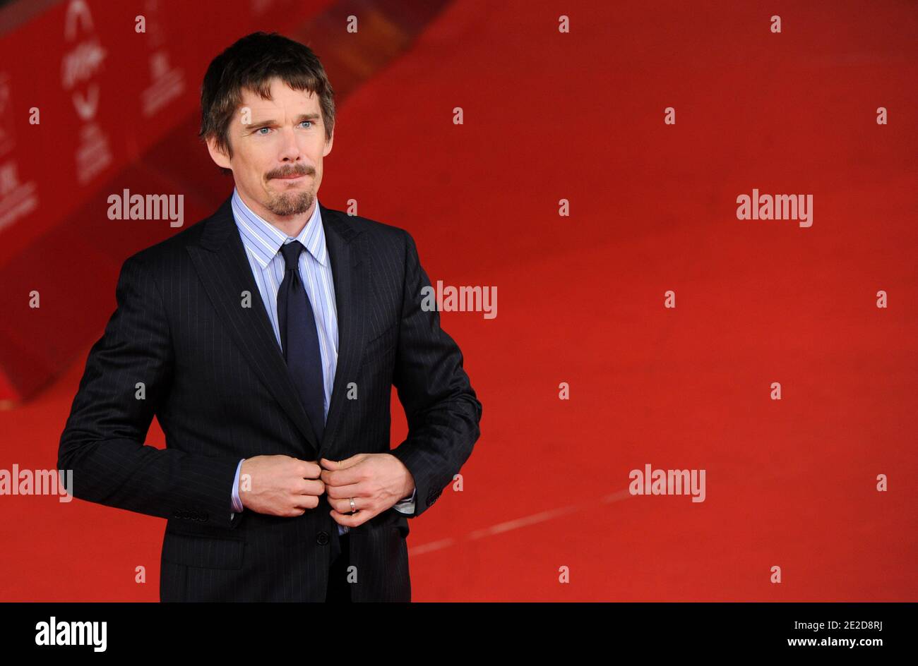 Actor Ethan Hawke arriving for the Premiere of the film 'The Woman in ...