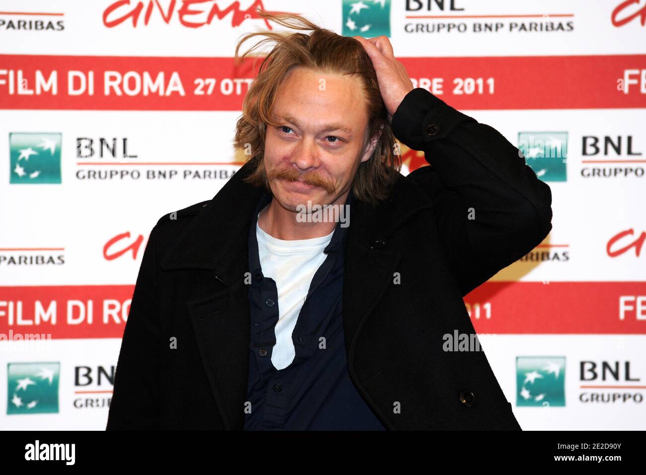 Actor Kristoffer Joner attends the 'Babycall' photocall for the Rome ...