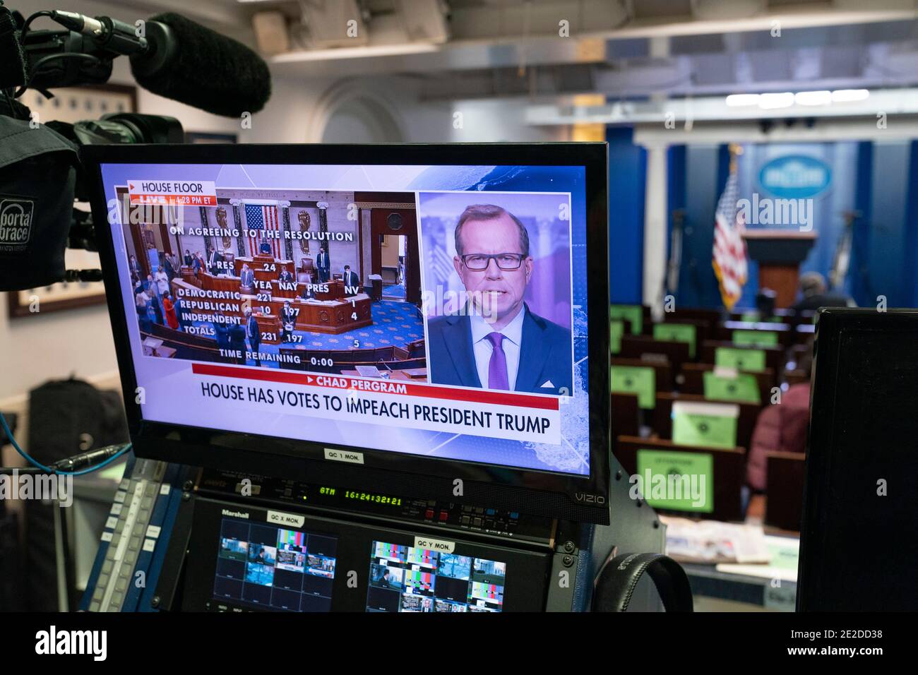 White house press briefing room hi-res stock photography and images - Alamy