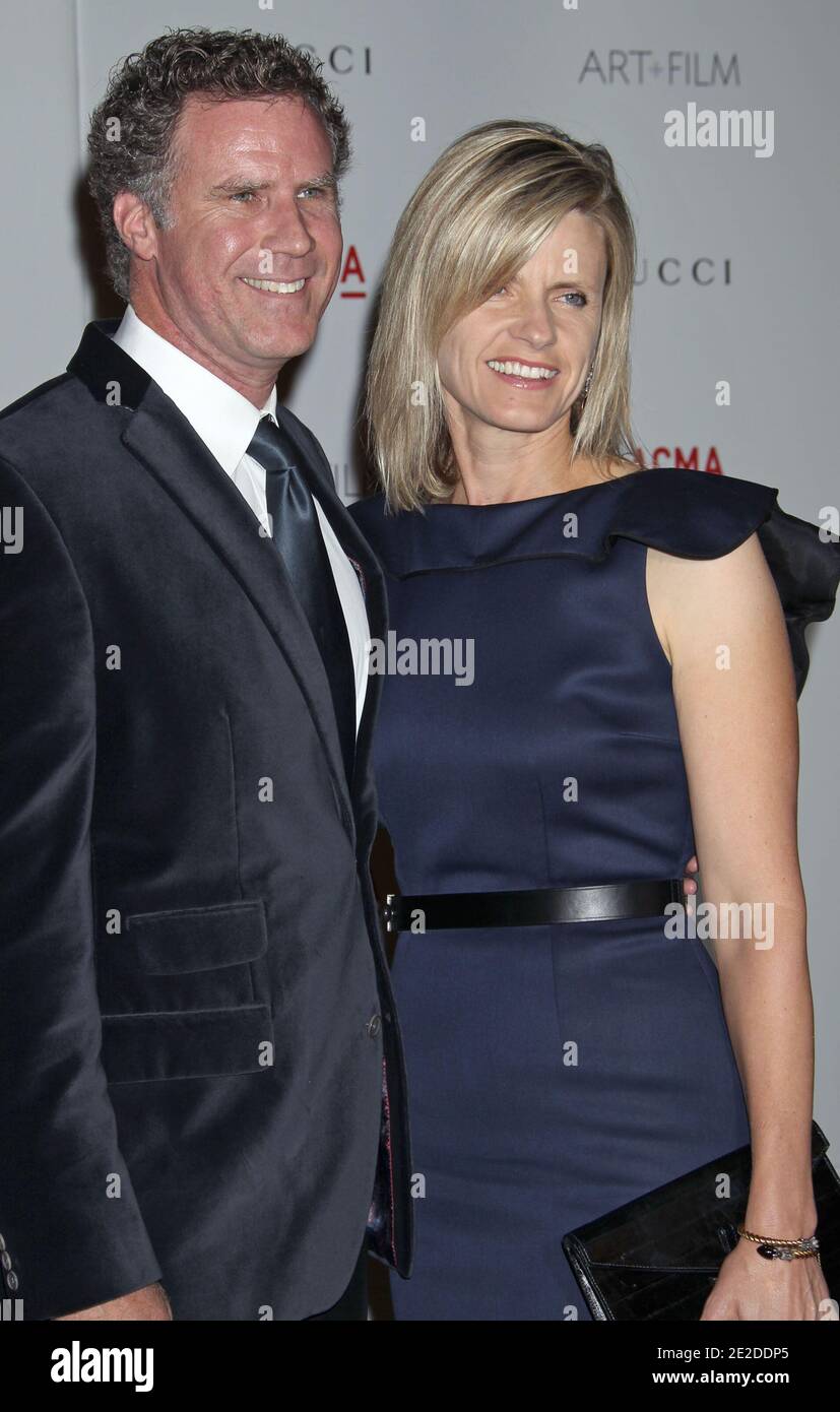Will Ferrell, Viveca Paulin-Ferrell attending the LACMA Art and Film ...