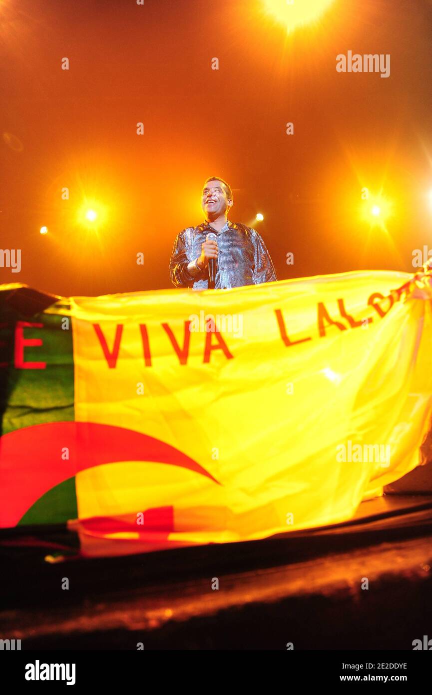 Concert de Cheb Mami au Zenith de Paris, le chanteur faisait son retour ...