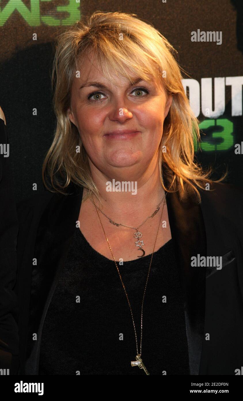 Valerie Damidot poses during the Call of Duty: Modern Warfare 3 launch ...