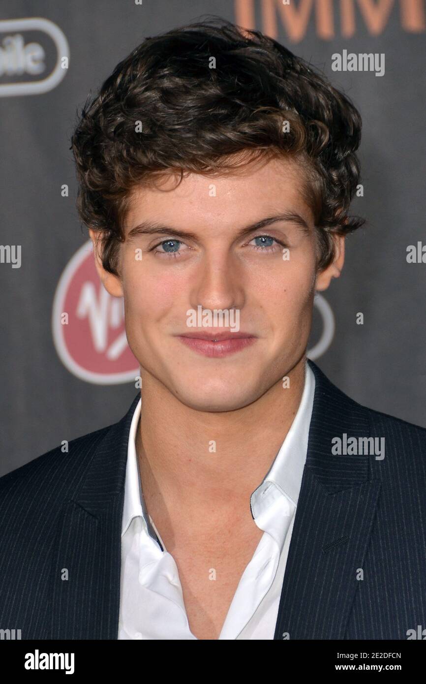 Daniel Sharman arriving for 'Immortals 3D' premiere held at Nokia ...