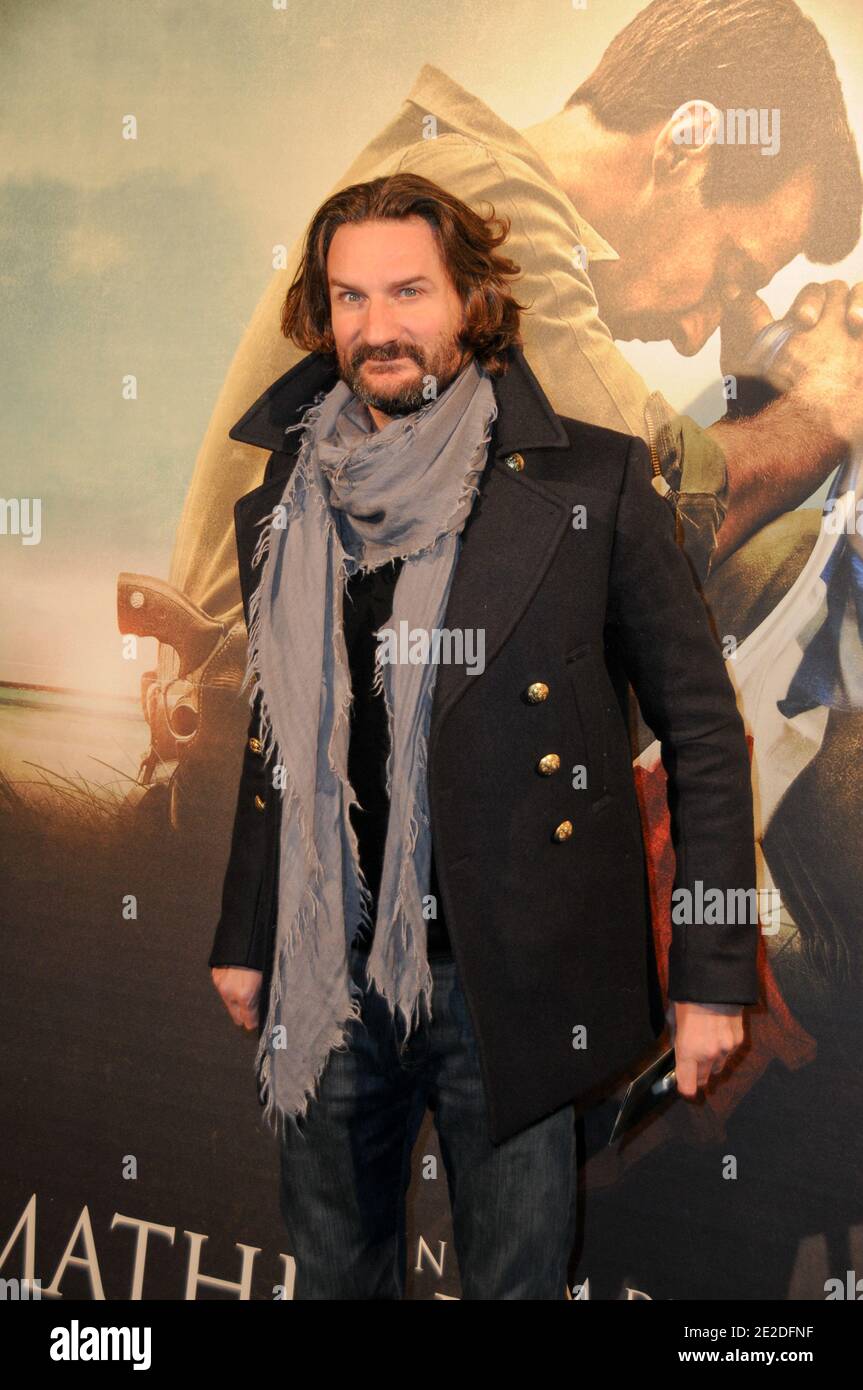 Frederic Beigbeder attending the premiere of 'L'ordre et la morale ...