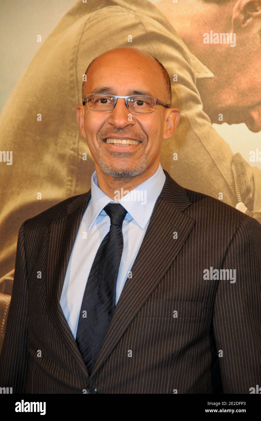 Harlem Desir attending the premiere of 'L'ordre et la morale' held at ...