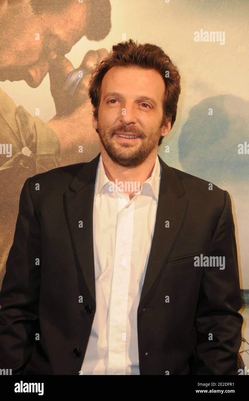 Mathieu Kassovitz attending the premiere of 'L'ordre et la morale' held ...