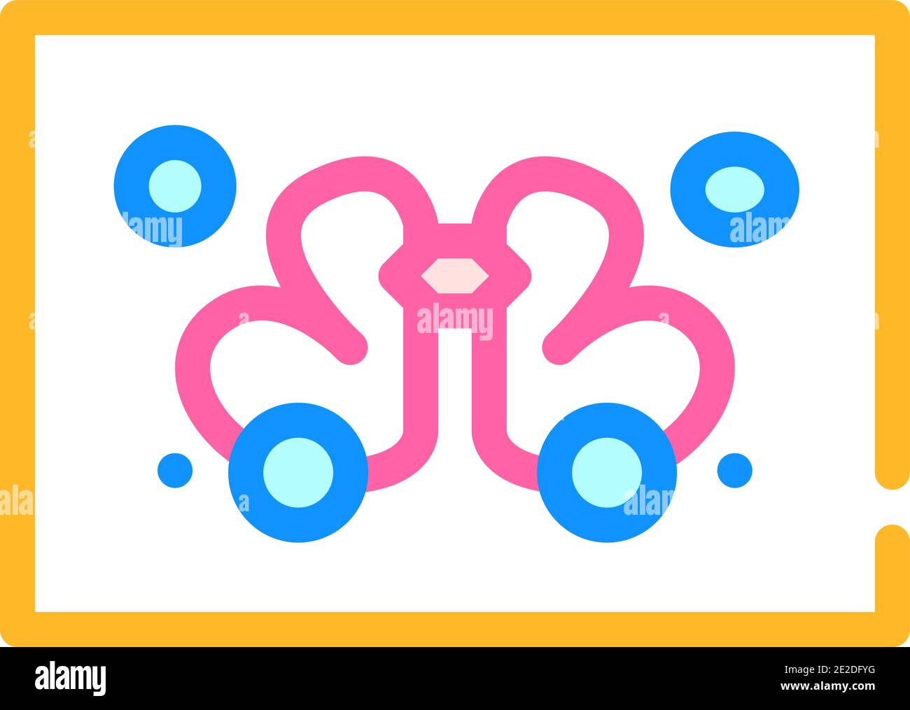 rorschach test color icon vector illustration Stock Vector Image & Art ...