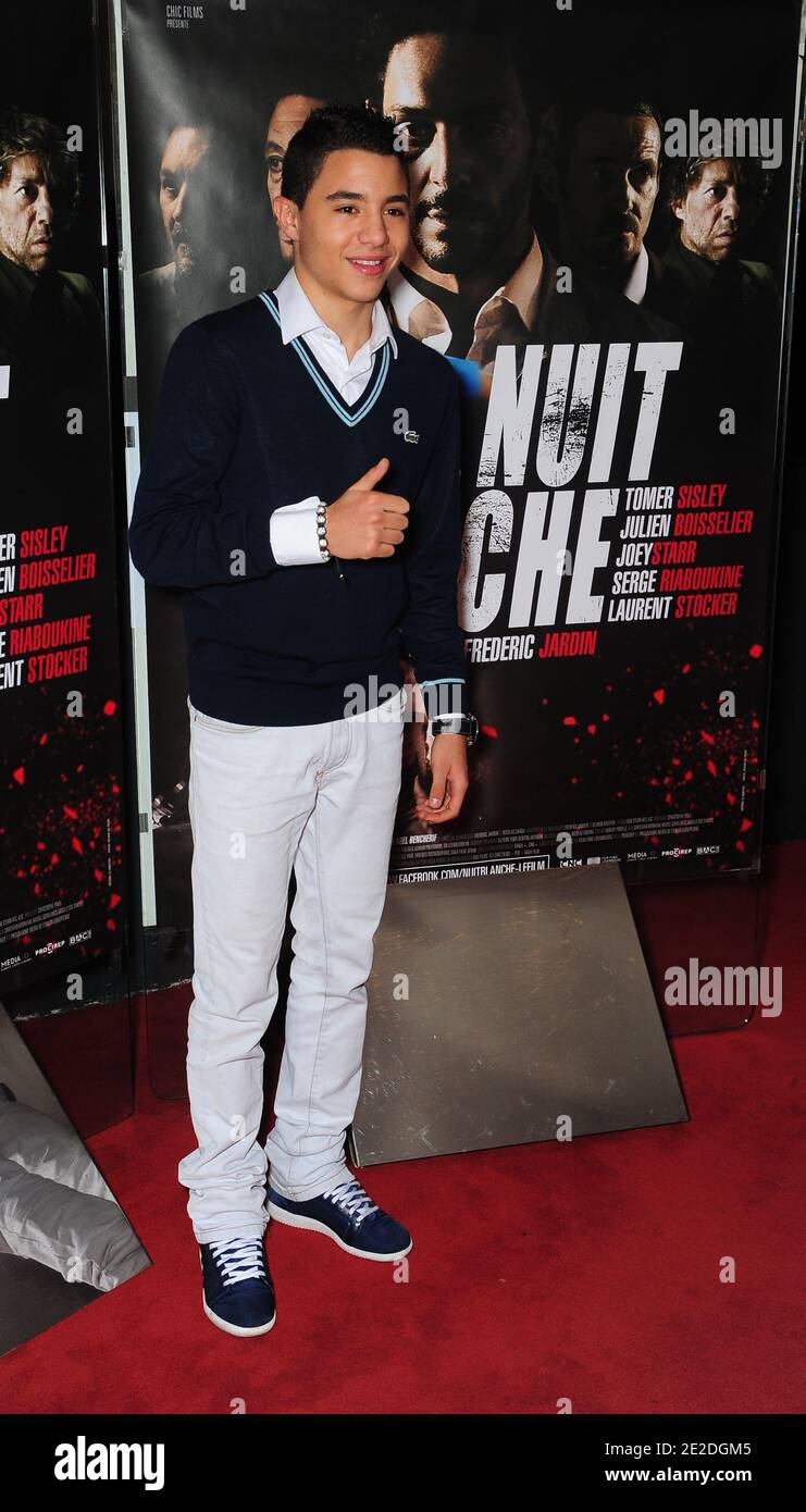 Sami Seghir attending the premiere of 'Nuit Blanche' at Cine Cite Les ...