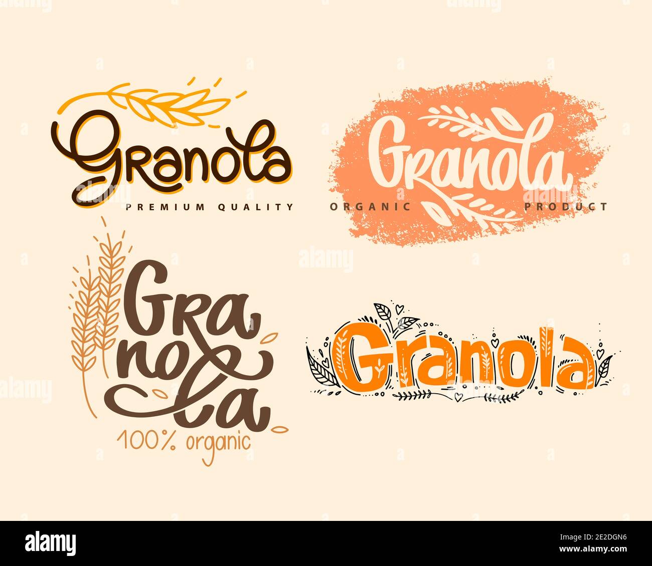 Breakfast Cereal Label High Resolution Stock Photography and Images - Alamy