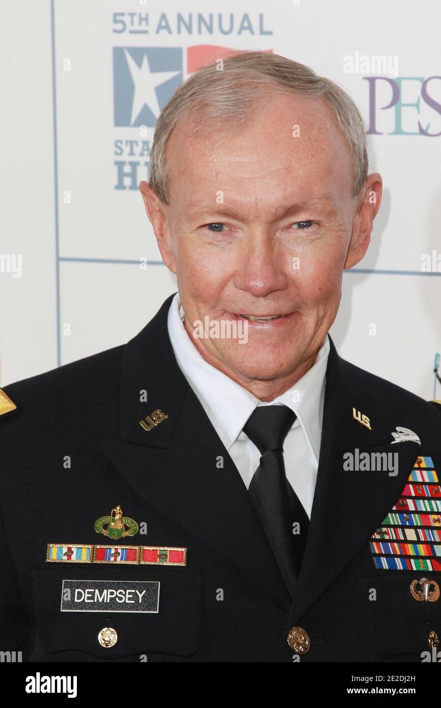 U.S General Martin Dempsey attends 2011 Stand Up for Heroes at the ...