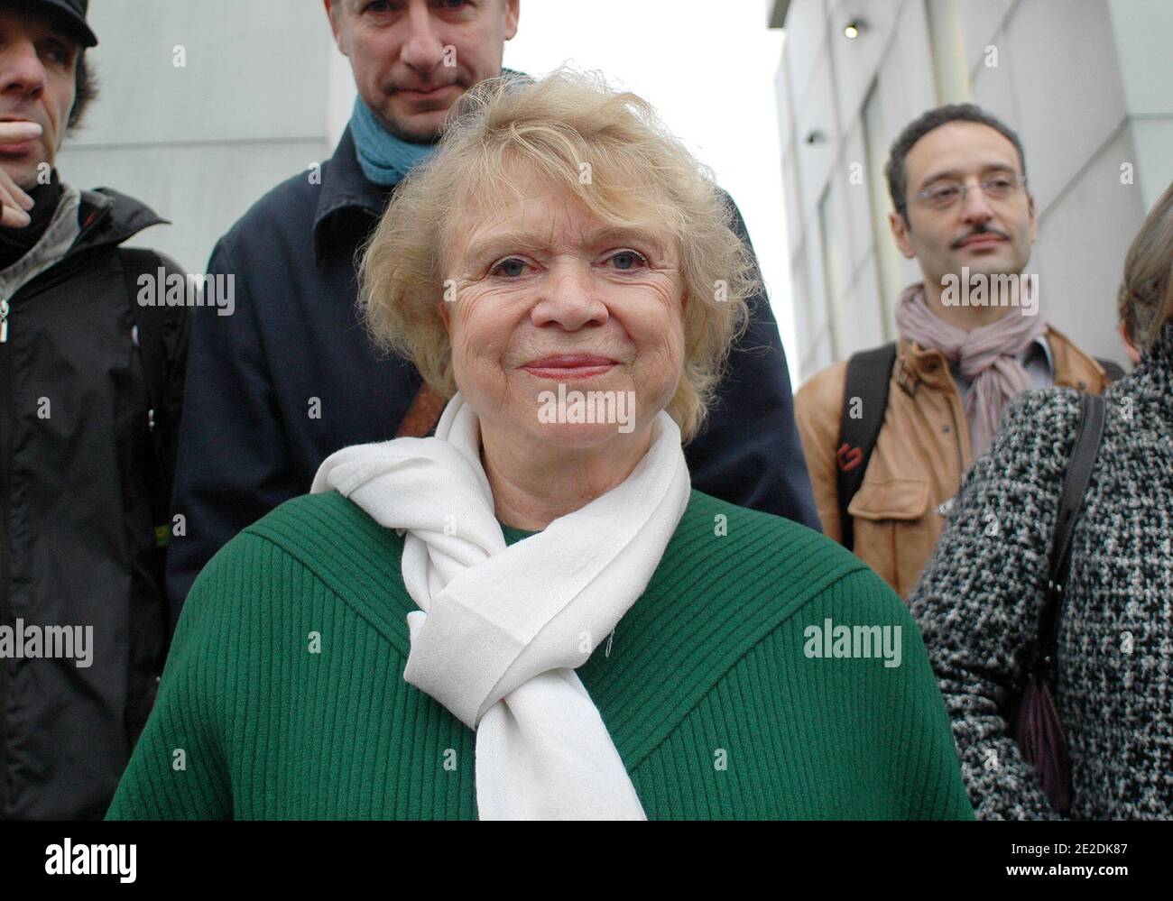 Green-Europe Ecology party's candidate Eva Joly commemorates Armistice ...