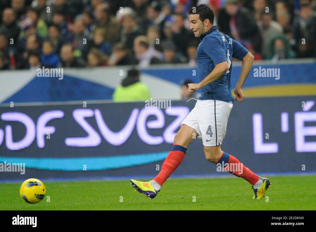 France's Adil Rami during a friendly soccer match, France vs USA in ...