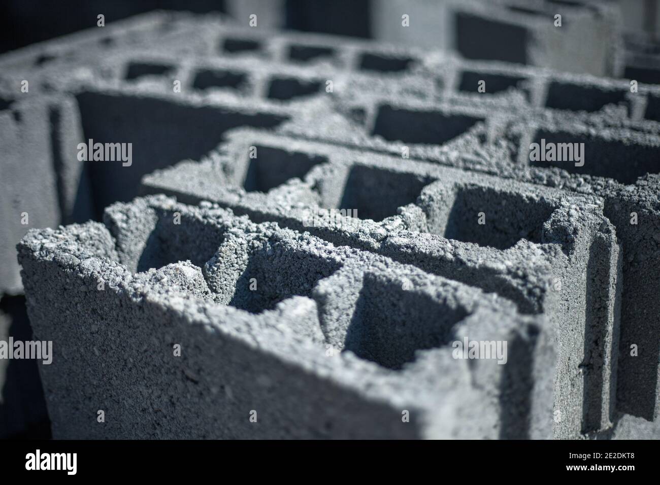 Construction building large concrete blocks hi-res stock photography ...